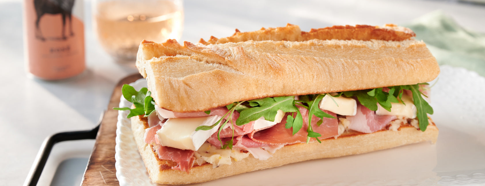 Cooking with Archer Roose: Jambon Rosé Beurre Sandwich Featuring Rosé ...